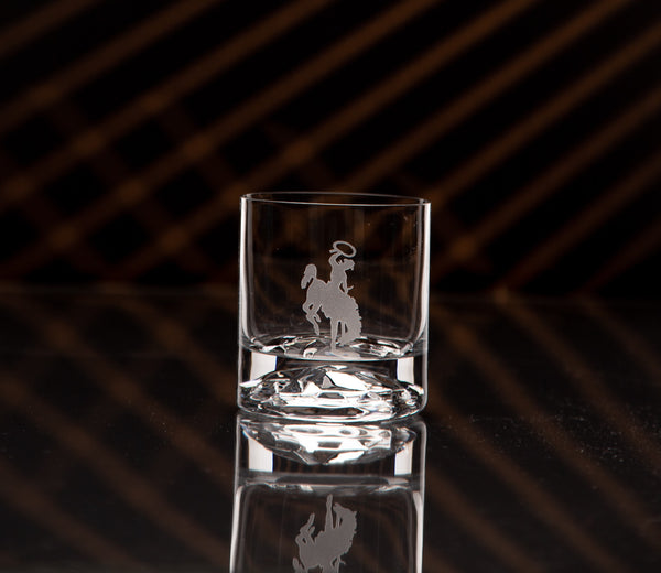 Crystal Rocks Glass with Textured Bottom – Hines Goldsmiths